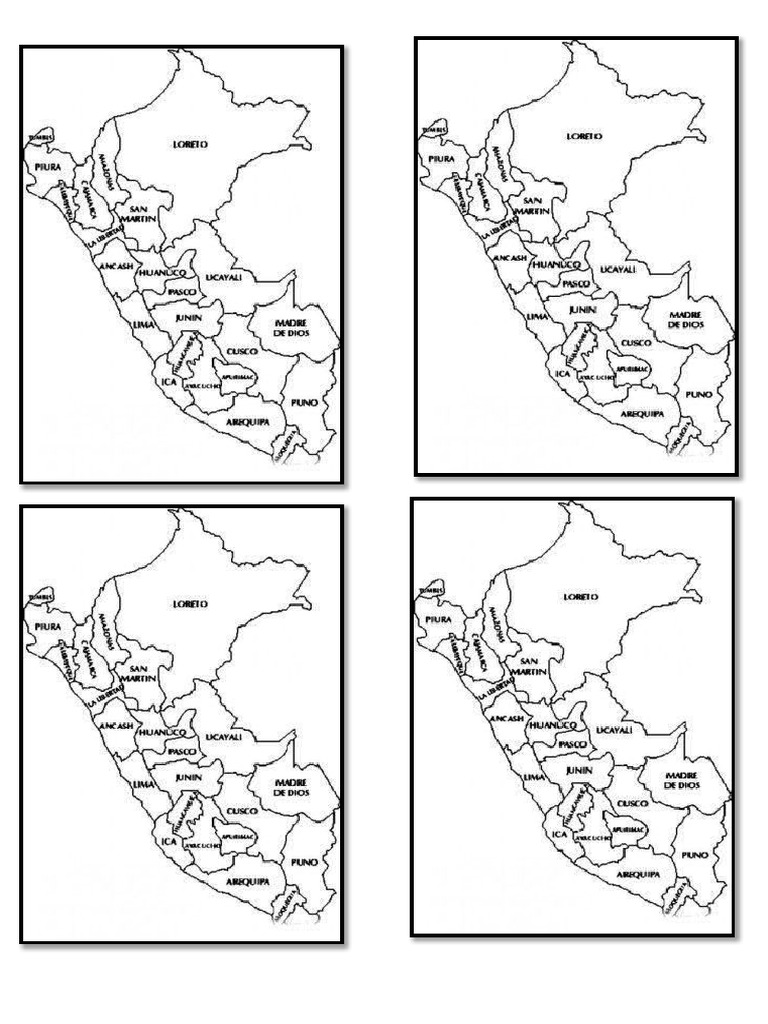 Mapa Del Peru | PDF