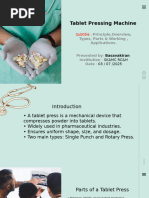 Working & Principle of Tablet Compression Machine - Pharmaceutical ...