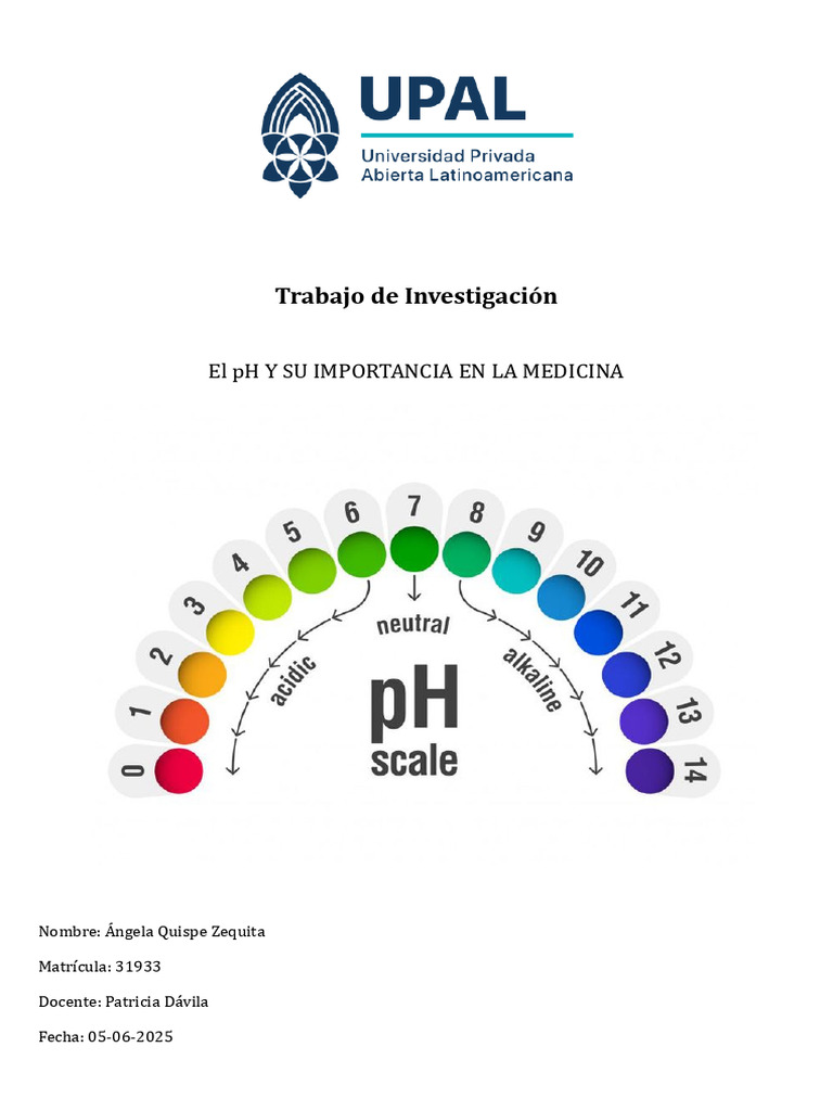 PH Bioquimica - Docx - 20250605 - 150709 - 0000 | PDF | Ph | Fisiología