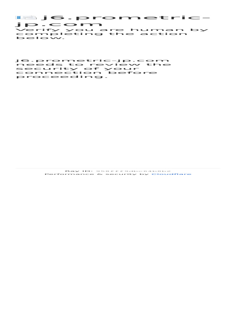 j6 Prometric JP | PDF