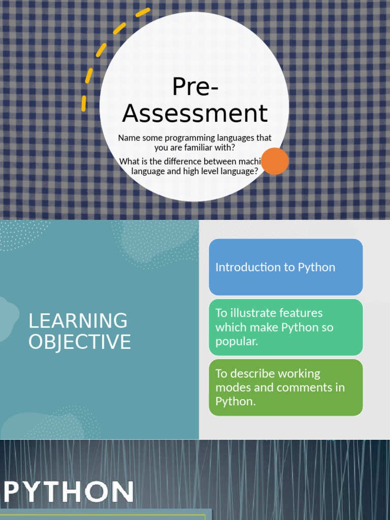 Basic Intro To Python, General Info From Ppt2 | PDF
