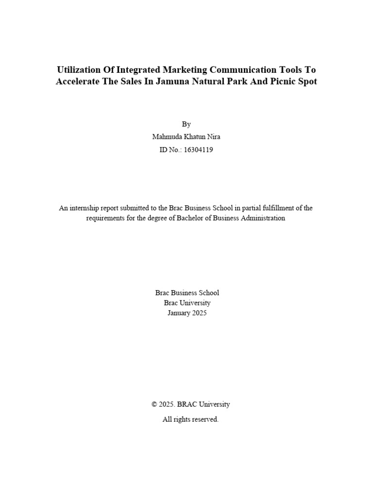 Utilization of Integrated Marketing Communication Tools To Accelerate ...