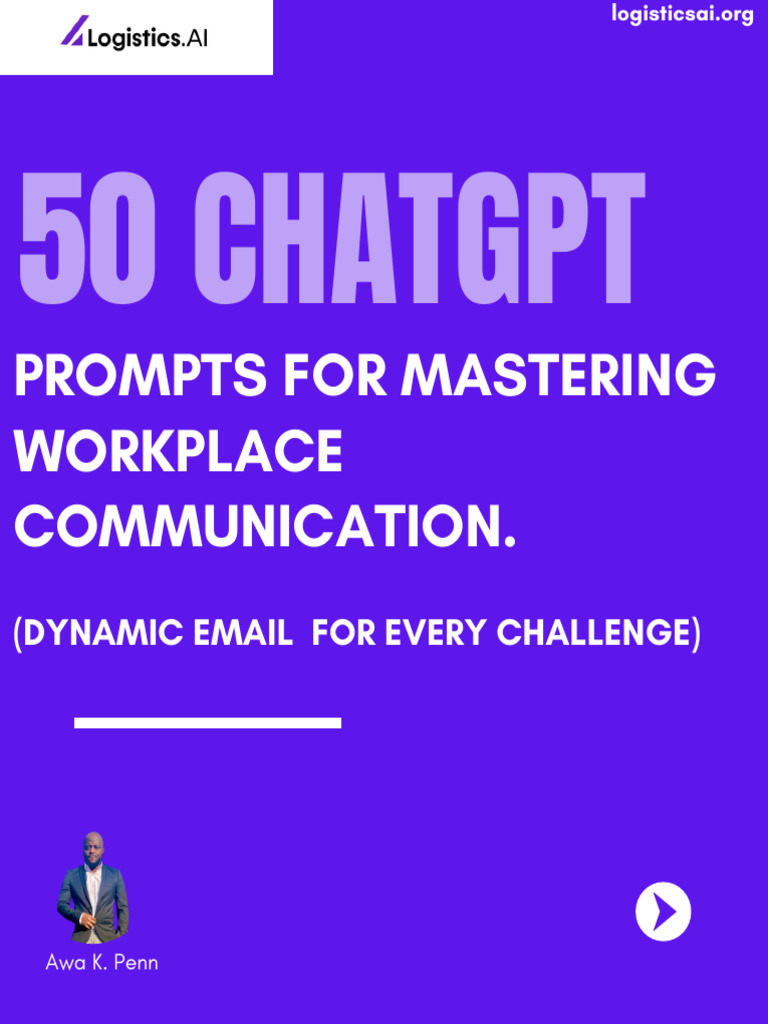 50 Prompts For Workplace Communication Awa K Penn 1709751313 | PDF ...