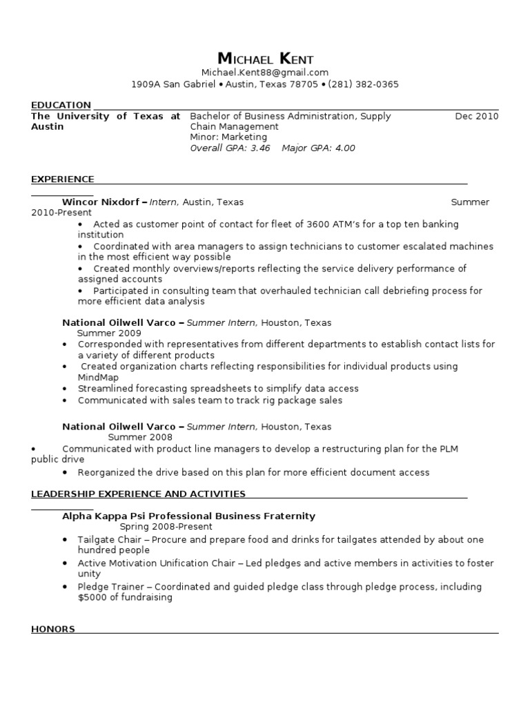 Michael Kent's Resume | PDF | Computing | Economies