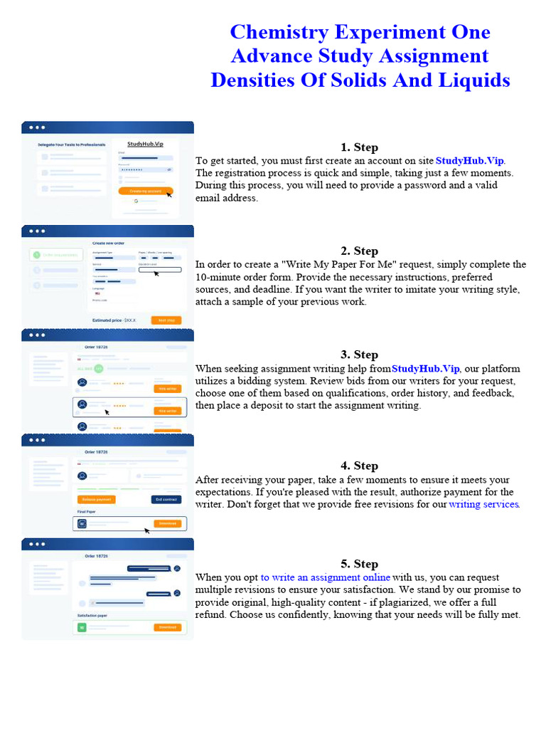 Chemistry Experiment One Advance Study Assignment Densities of Solids ...