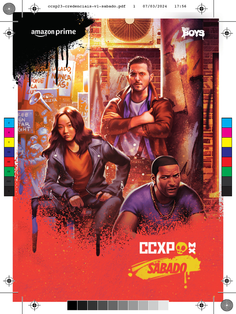 Ccxp23 Credenciais v1 Sabado | PDF