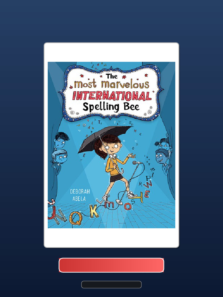 Complete Bundle The Most Marvelous International Spelling Bee Abela ...
