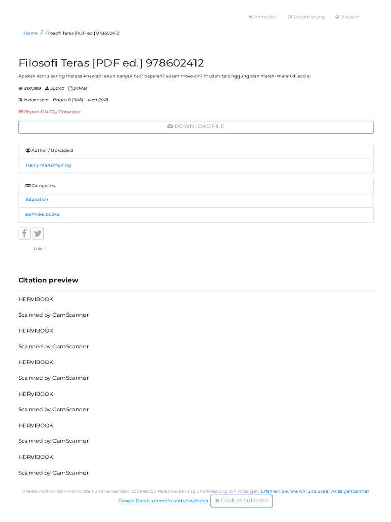 Filosofi Teras (PDF&NBSP Ed.) | PDF