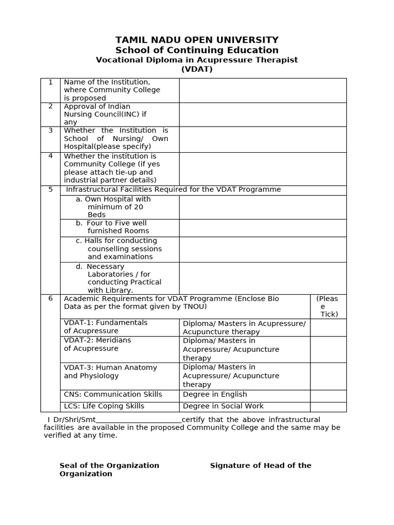 CCform VDAT 1 | PDF