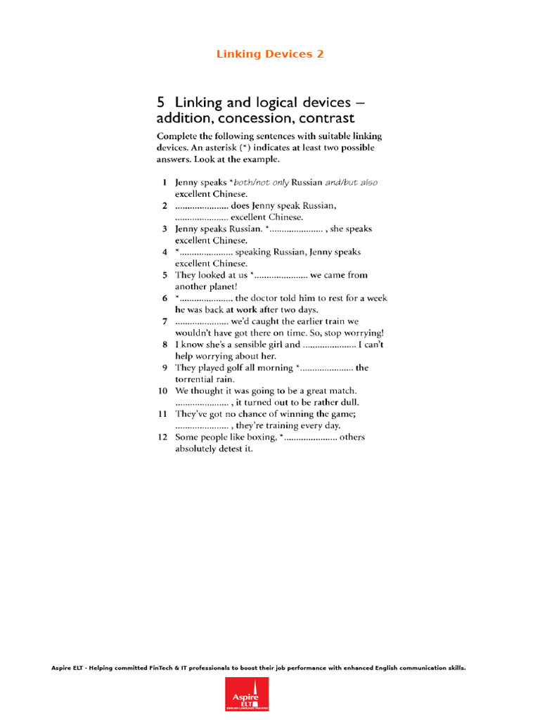 Linking Devices 2 | PDF