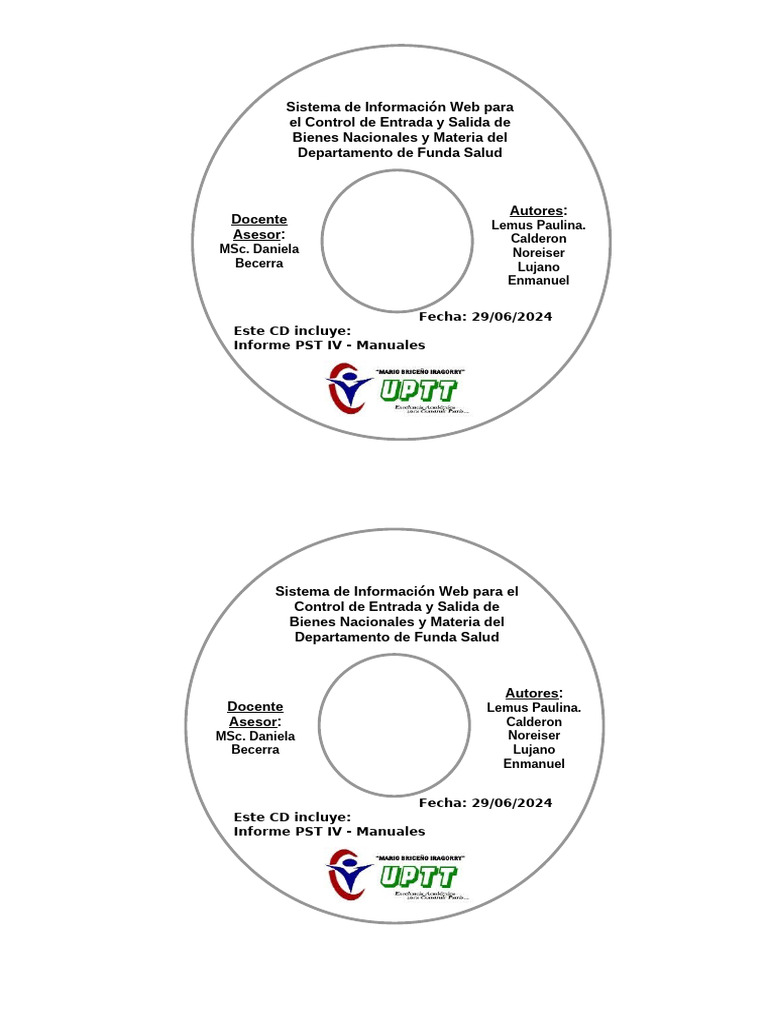 Portada CD para PST IV | PDF
