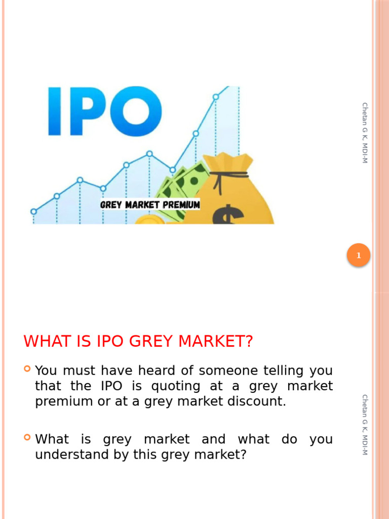 IPO Grey Market and Other Tipcs To Invest in IPOs | PDF | Initial ...