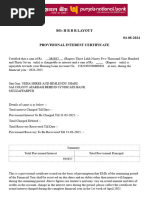 Interest Certificate 25-25 | PDF