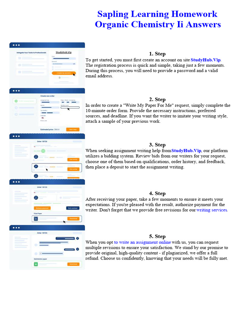 Sapling Learning Homework Organic Chemistry II Answers | PDF | Genetic ...