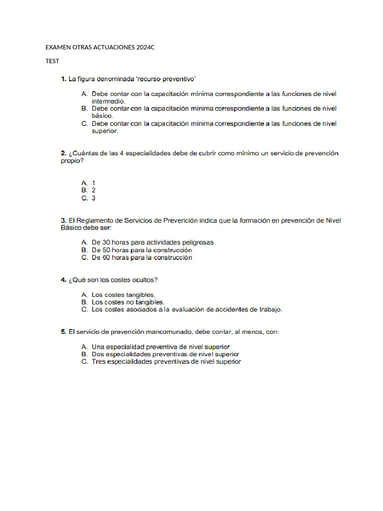 Otras Actuaciones 2024c | PDF