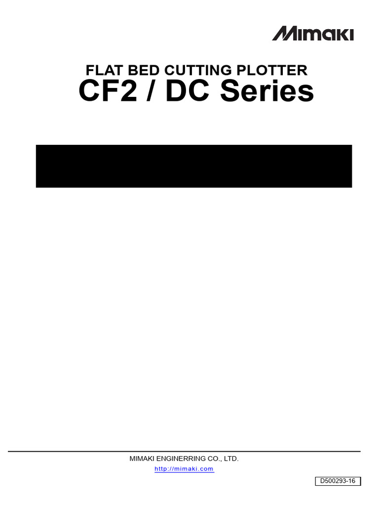 CF2 DC Mechanical Drawing D500293 Ver.1.60 | PDF | Manufactured Goods