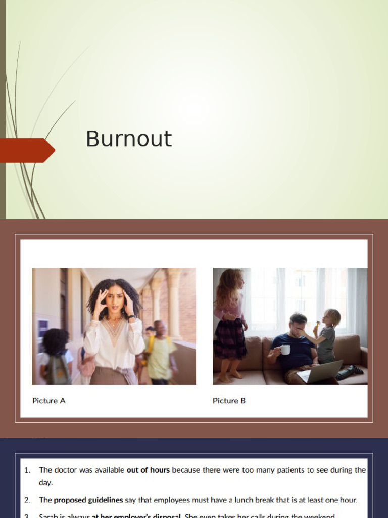 Burnout | PDF