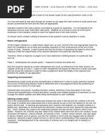 AQA GCSE Drama Devising Log Marking Guide | PDF | Evaluation | Cognition