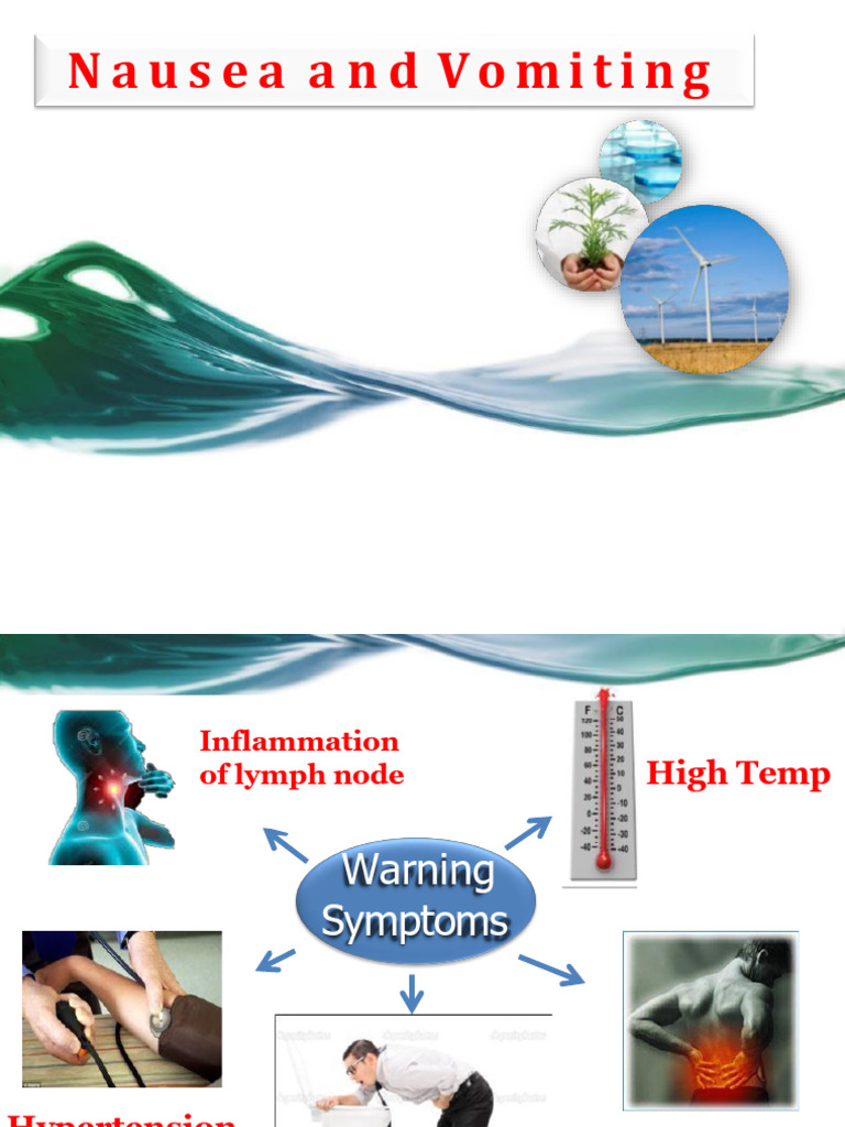 Lect Nausea and Vomiting | PDF | Vomiting | Nausea