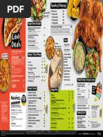 Nando's Menu Highlights and Prices | PDF | Hamburgers | French Fries