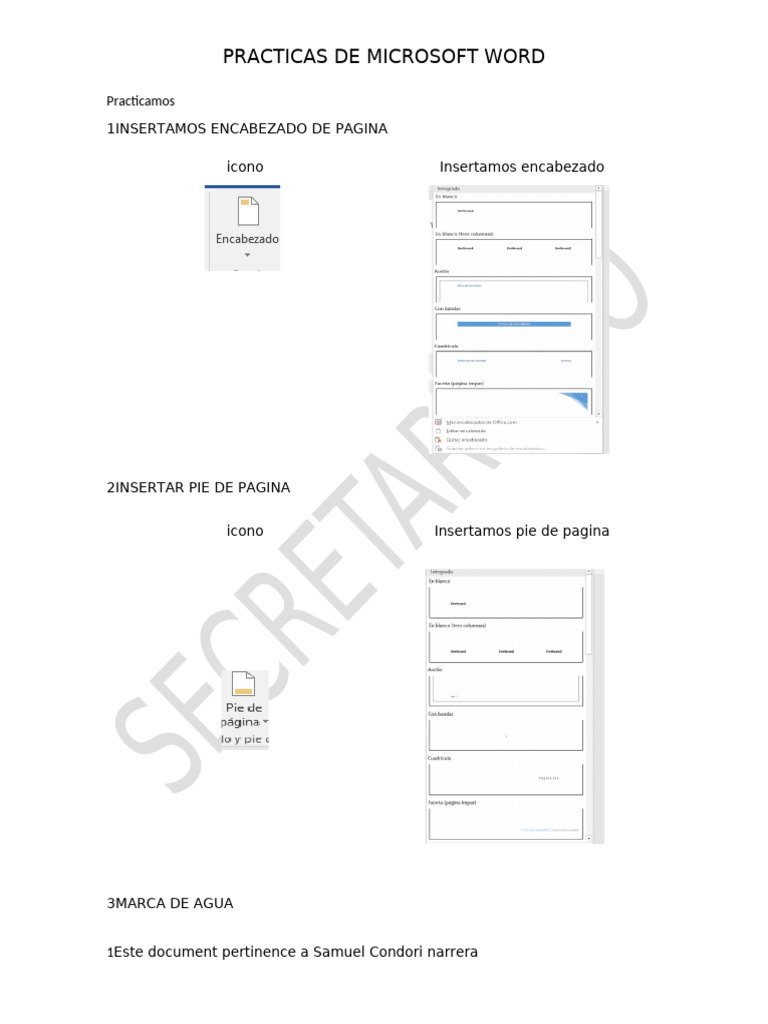 Practicamos Samuel Condori | PDF