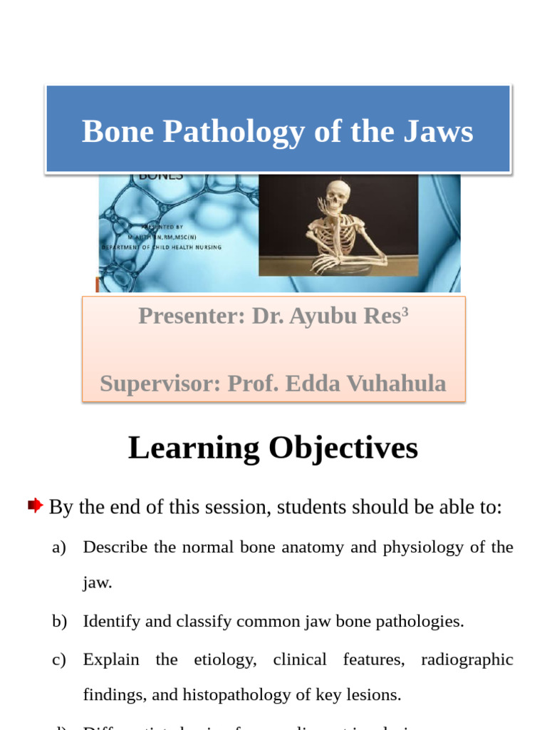 Jaw Bone Pathology Overview | PDF | Bone | Medical Specialties