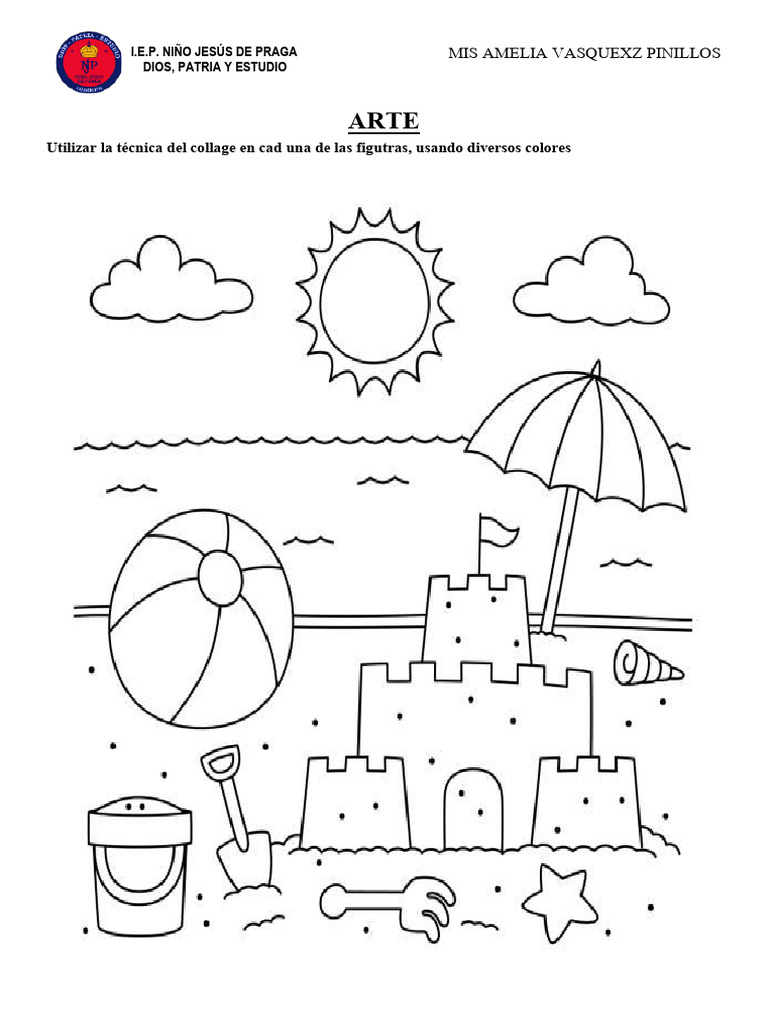 Arte 3ro Primaria Colage | PDF