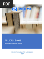 Manual E-KGB untuk Operator | PDF | Bisnis | Komputer