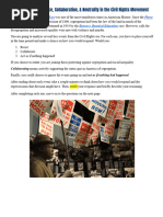 Project C: Birmingham Campaign Overview | PDF | Martin Luther King Jr ...