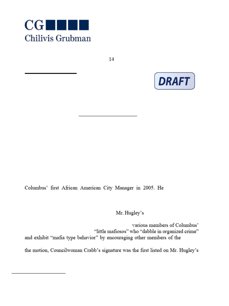 Hugley Eeoc Charge (Draft 7-3-25) | PDF | Civil Rights Act Of 1964 | Mc ...