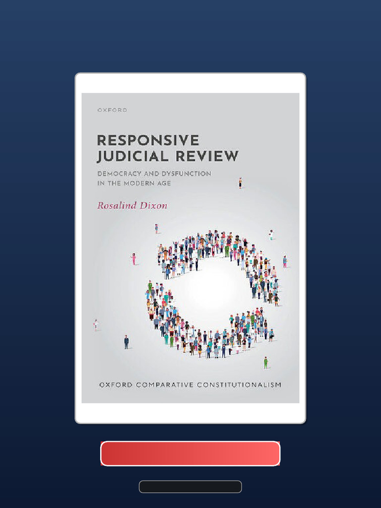 Complete Bundle Responsive Judicial Review Rosalind Dixon HQ File | PDF
