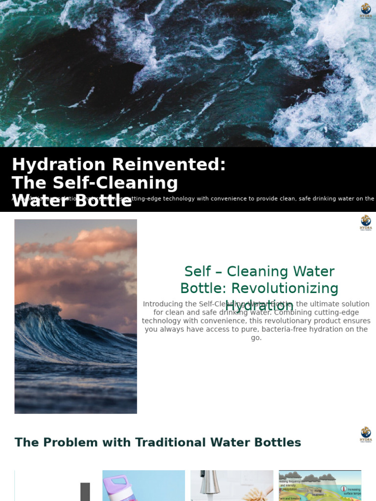 Self Cleaning Water Bottle | PDF | Water | Drinking Water