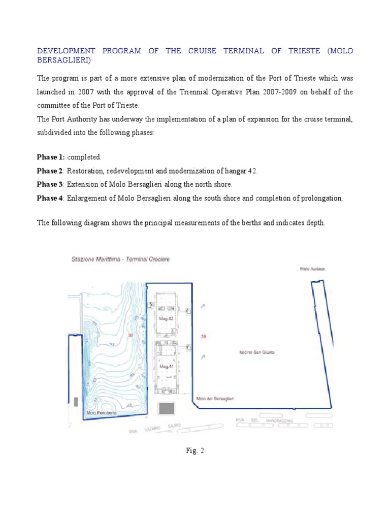 Trieste Cruise Terminal ENG | PDF | Transport