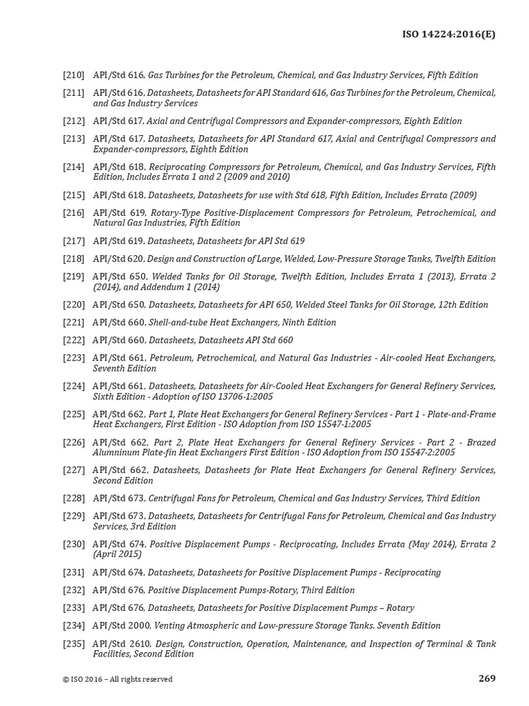 Iso 14224 Ingles 275 | PDF | Pump | Heat Exchanger