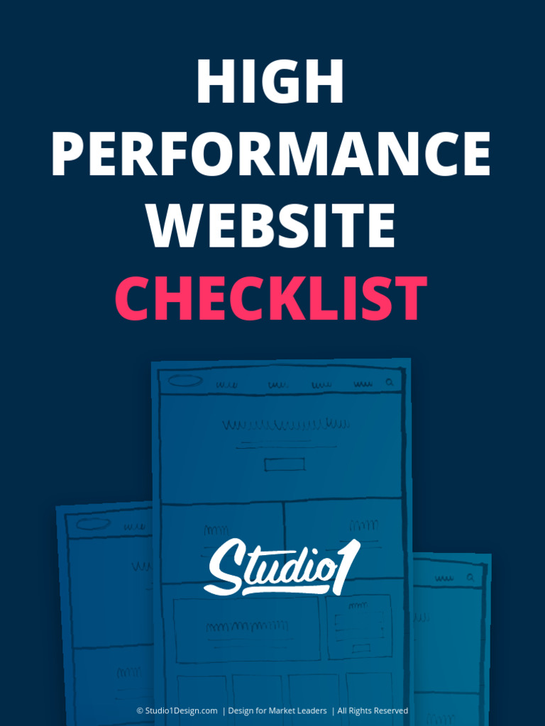 High Performance Website Checklist | PDF | Computing