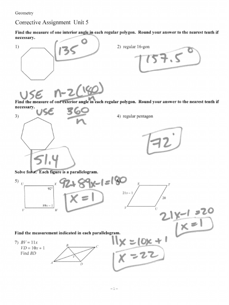 CA Unit 5 Answers | PDF