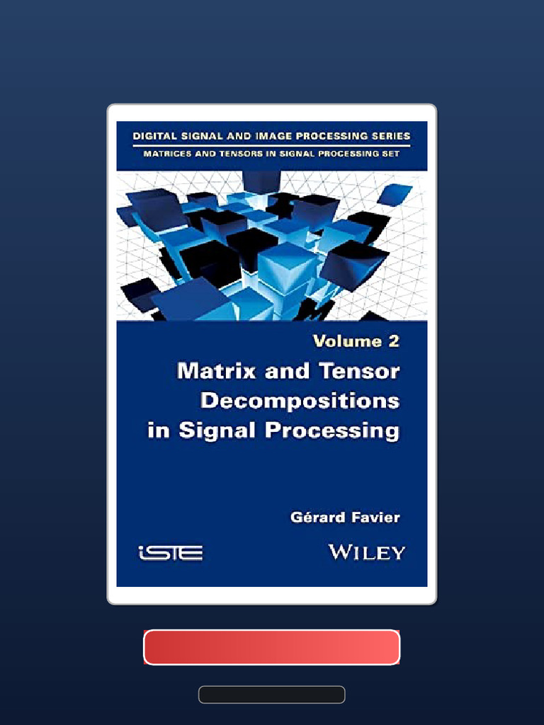 Complete Bundle Testbank Matrix and Tensor Decompositions in Signal ...