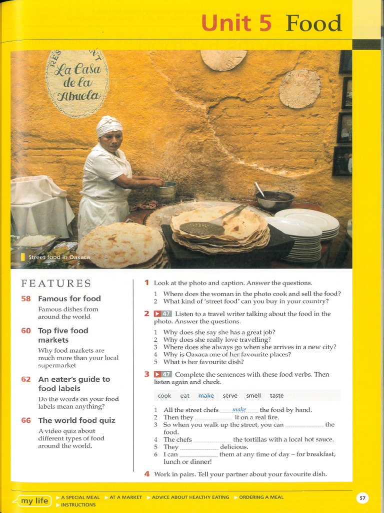 Unidad 5 para Valen (Food) | PDF