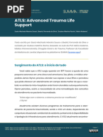 Resumo ATLS Global Symposium 2025 | PDF | Especialidades médicas ...
