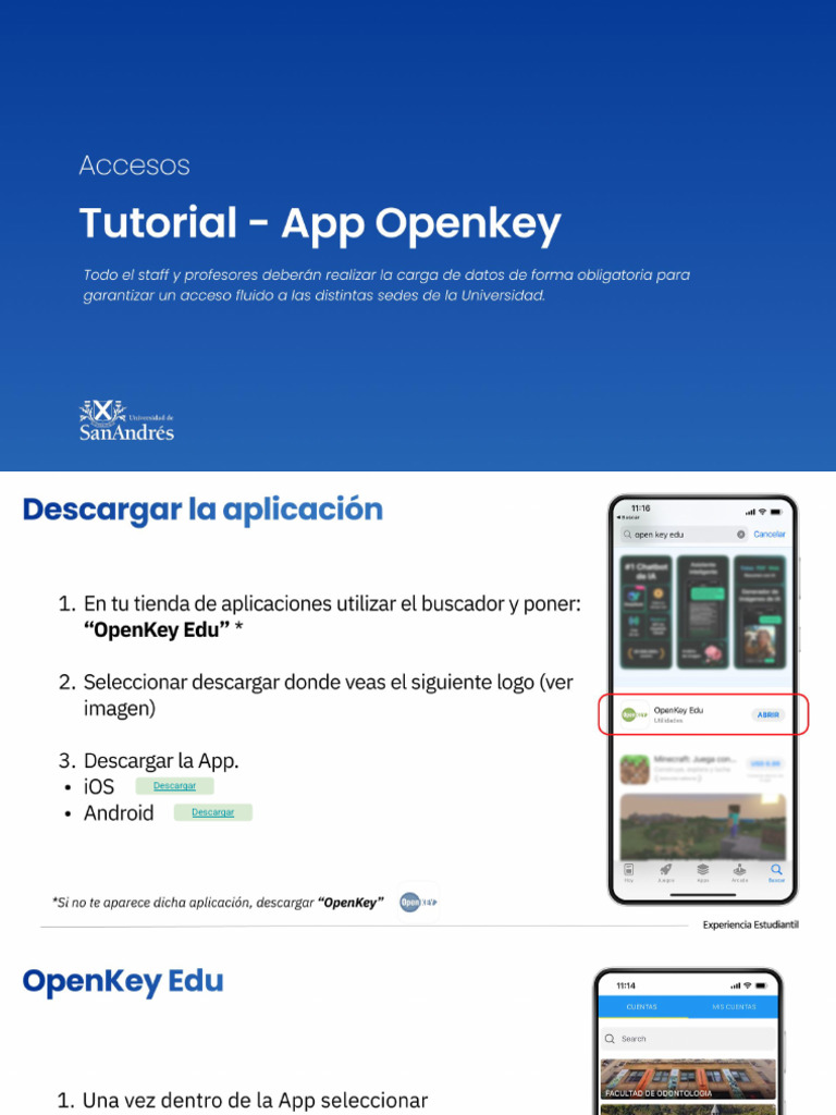 Tutorial App Openkey | PDF