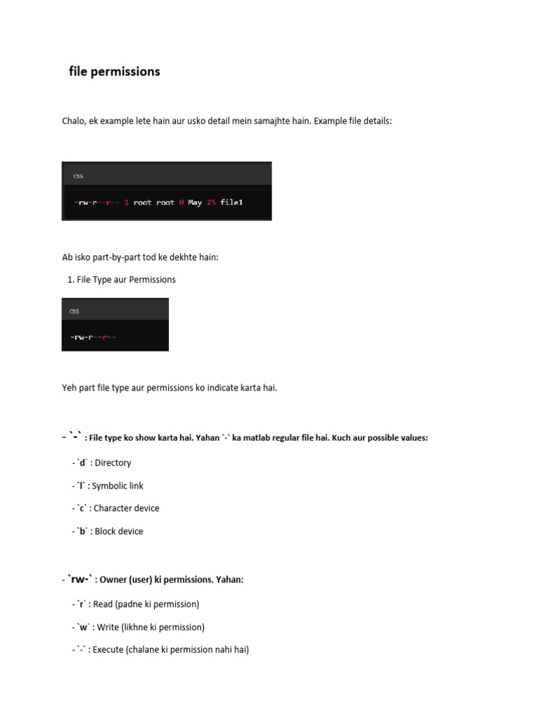 File Permissions | PDF | Computer File | Computer Architecture