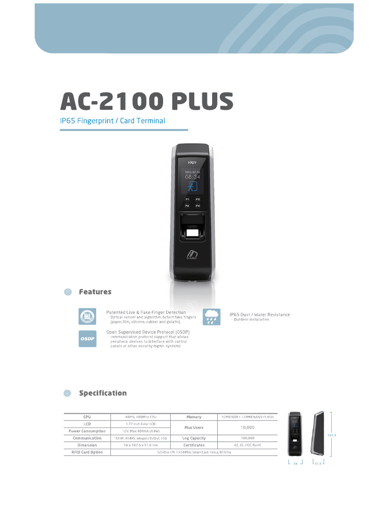 Ac 2100plus | PDF