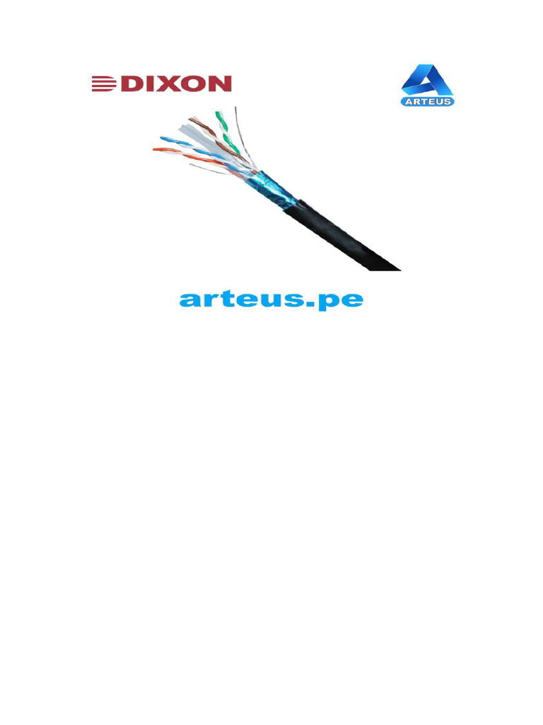Cable STP Cat6 Dixon | PDF