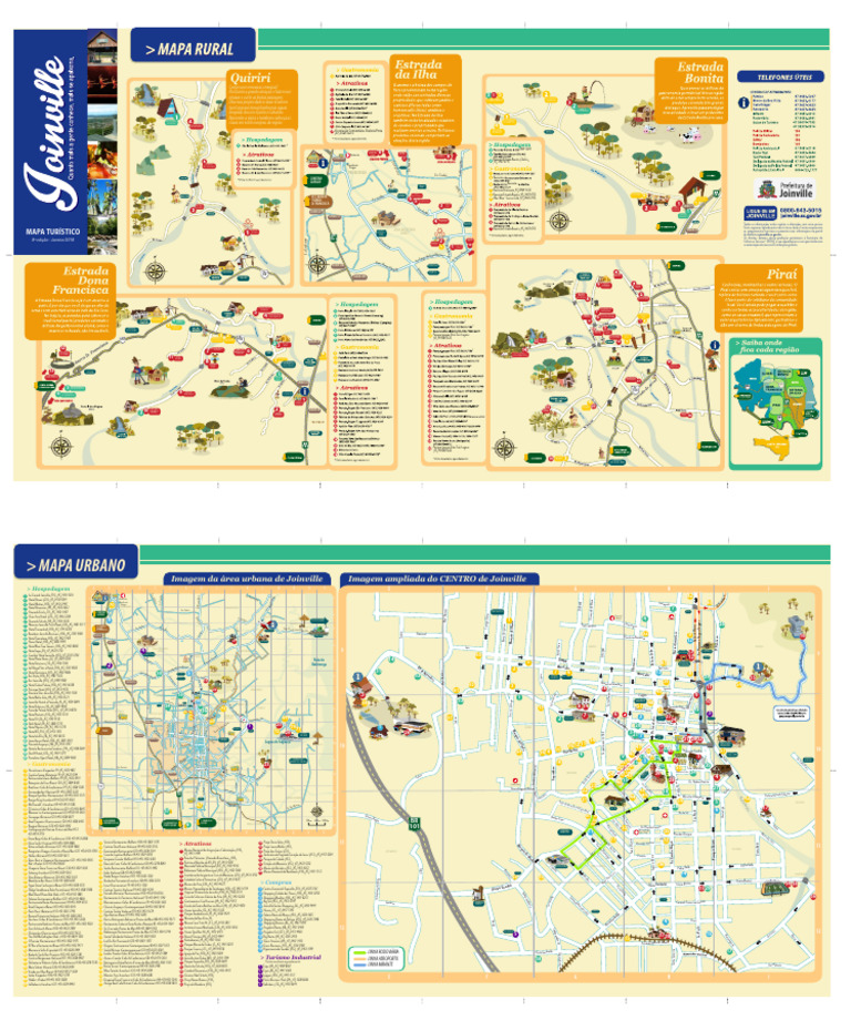 Mapa Turistico Jlle - Cópia | PDF