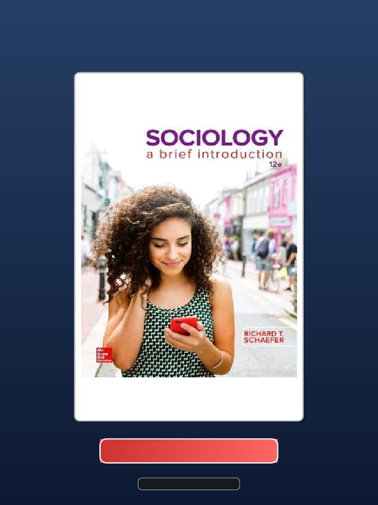 Complete Bundle Sociology Brief Introduction 12th Edition HQ File | PDF ...
