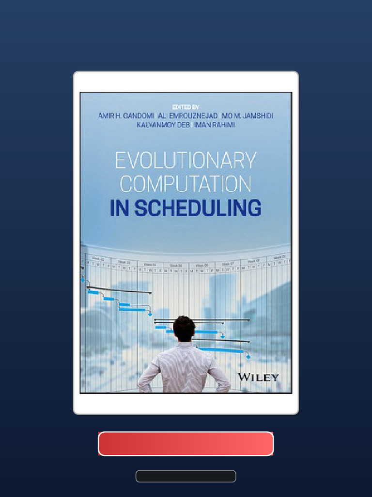 Complete Bundle Evolutionary Computation in Scheduling 1st Edition HQ ...