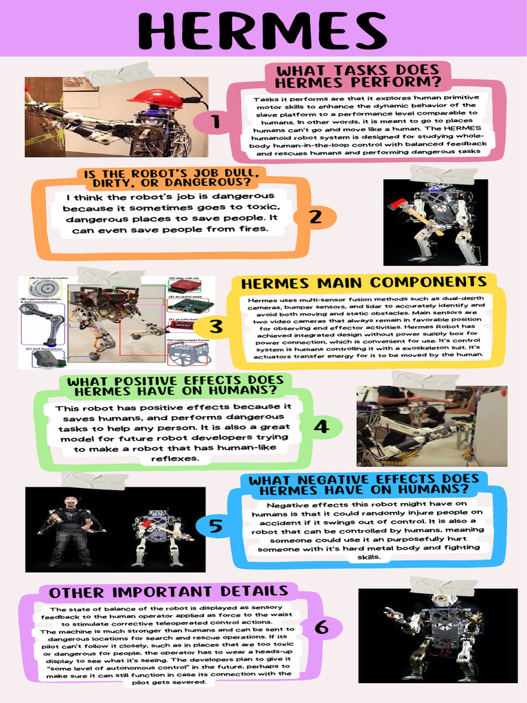 Colorful Creative Project Research Infographic | PDF | Robot | Robotics