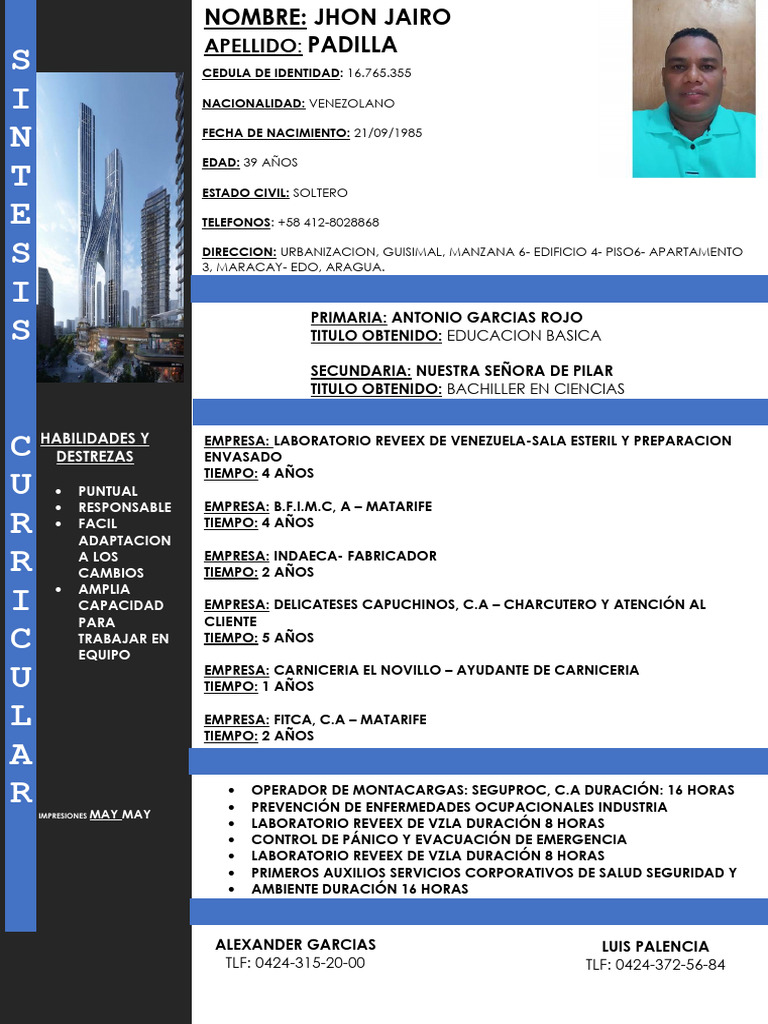 Currículo Actualizado de Jhon Jairo Padilla | PDF