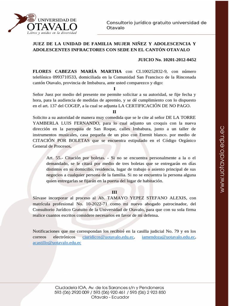 Doc Anita Escrito Final | PDF