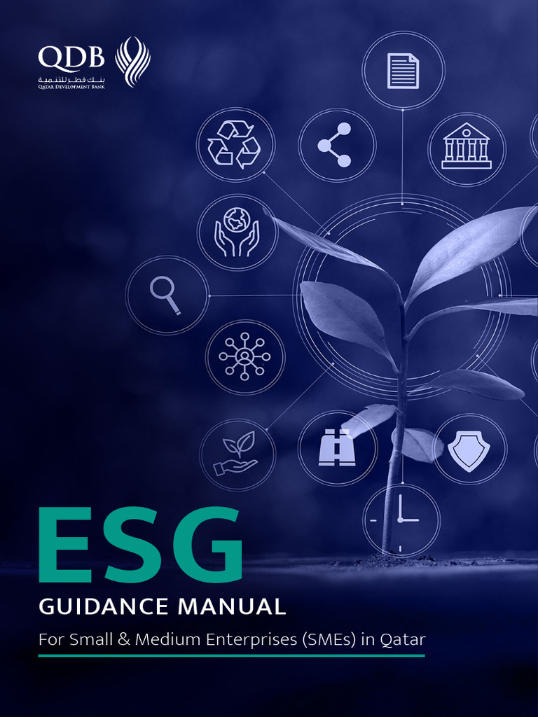 ESG Guidance Manual For SMEs in Qatar EN | PDF | Greenhouse Gas | Governance